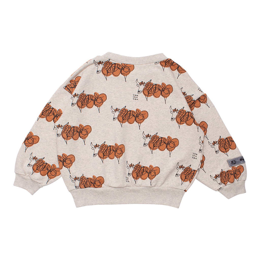 Sweater Yak Yak Yak Tan Light Melange – Across the Street